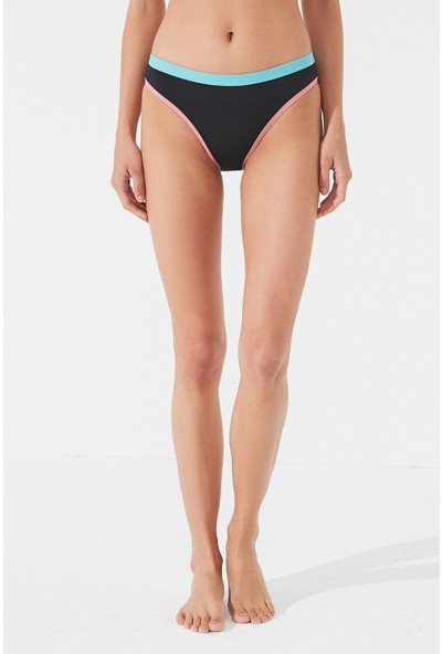 Penti Siyah Wave Slip Bikini Altı Penti Siyah Wave Slip Bikini Altı