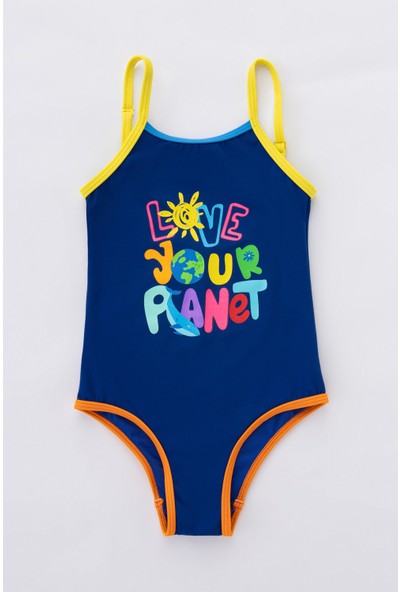 Penti Koyu Mavi Kız Çocuğu My Planet Mayo