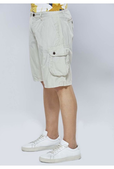 Superfly Kargo Şort Erkek Gri Şort 20702-05