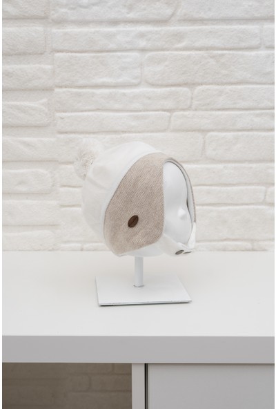 Babydola Pamuk Erkek Bebek Ponponlu Alttan Çıtçıtlı Şapka Babydola Pamuk Erkek Bebek Ponponlu Alttan Çıtçıtlı Şapka