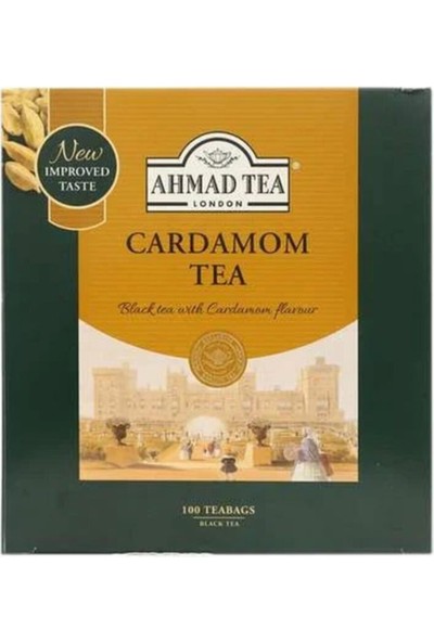 Ahmad Tea Cardamom Kakuleli 100'LÜ Poşet Çay Ahmad Tea Cardamom Kakuleli 100'LÜ Poşet Çay