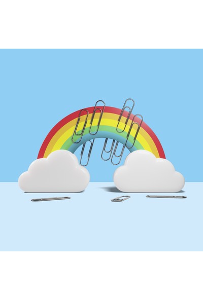 Mustard Gökkuşağı Ataç Tutacağı