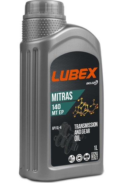 Lubex Mitras mt Ep 140 1 Lt Manuel Şanzıman Yağı Lubex Mitras mt Ep 140 1 Lt Manuel Şanzıman Yağı