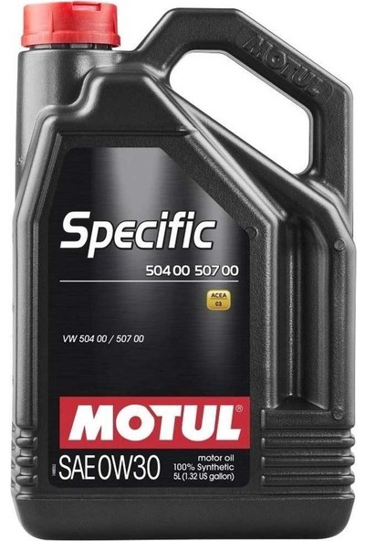 Motul 2021 Üretim Motul Specific 504 00 507 00 5W30 5 Lt Motul 2021 Üretim Motul Specific 504 00 507 00 5W30 5 Lt