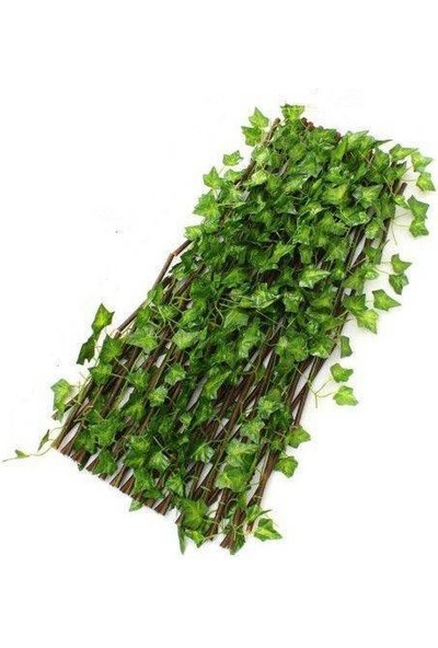 Nevele Yapay Sarmaşık Yaprak Çit Bahçe Balkon Çiti 120 cm x 300 cm