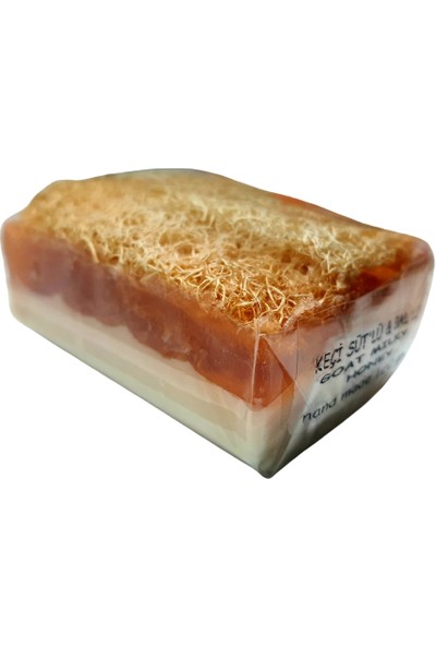 Abu Şifa %100 Doğal El Yapımı Kabak Lifli Ballı Keçi Sütü Sabunu 120 gr