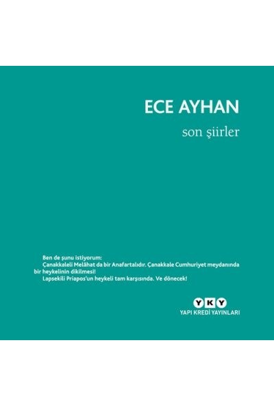 Son Şiirler-Ece Ayhan