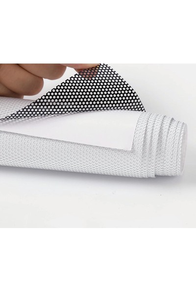 Hakel Kendinden Yapışkanlı Delikli Folyo 152 cm x 1m Delikli Cam Filmi