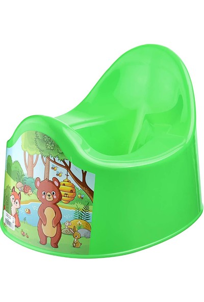 KaktüsKedi Minne Yeşil Oturaklı Lazımlık 714685