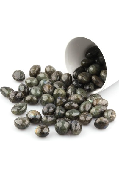 Asya Gems Labradorit Doğal Taş Tamburlanmış Parça Asya Gems Labradorit Doğal Taş Tamburlanmış Parça
