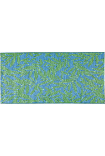 English Home Leaf Me Alone Polipropilen Plaj Hasırı 90X180 cm Mavi - Yeşil English Home Leaf Me Alone Polipropilen Plaj Hasırı 90X180 cm Mavi - Yeşil