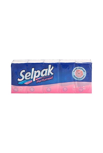 Selpak Cep Mendili Çiçek Kokulu Mendil 10LU Selpak Cep Mendili Çiçek Kokulu Mendil 10LU