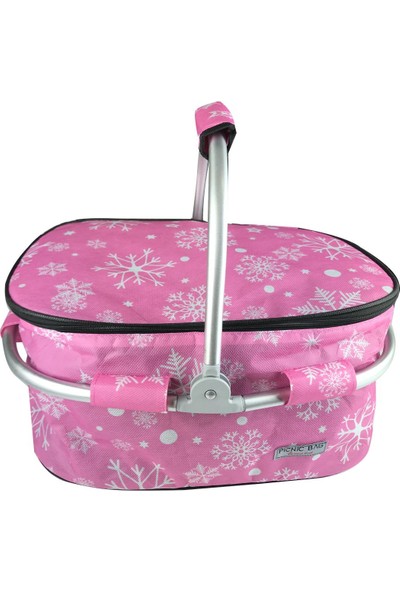 Picnic Bag Taşınabilir Yalıtımlı Desenli Piknik Çantası - Piknik Sepeti - Kamp Çantası 27 L Picnic Bag Taşınabilir Yalıtımlı Desenli Piknik Çantası - Piknik Sepeti - Kamp Çantası 27 L