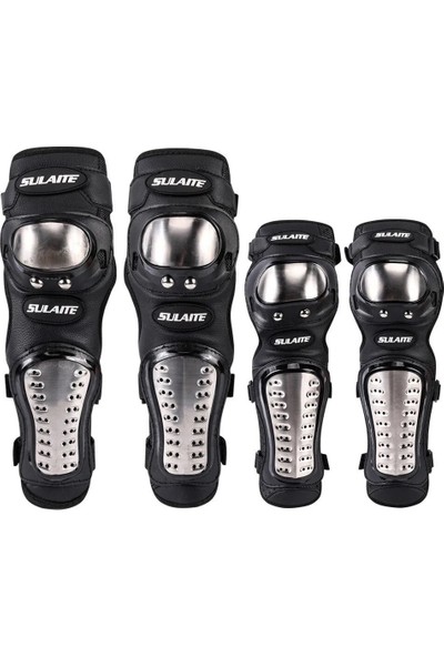 Generic 4'lü Paslanmaz Çelik Diz ve Dirsek Pedleri (Yurt Dışından) Generic 4'lü Paslanmaz Çelik Diz ve Dirsek Pedleri (Yurt Dışından)