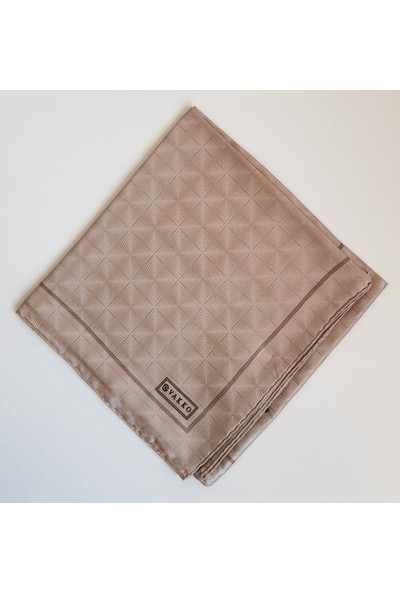Vakko Geometrik Desenli Kadın Jakar Ipek Eşarp 334192