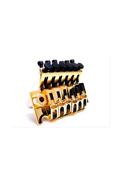 Graphtech PS-0080-G0 Ss Bridge LB63 Floyd Rose Style -Gold Graphtech PS-0080-G0 Ss Bridge LB63 Floyd Rose Style -Gold