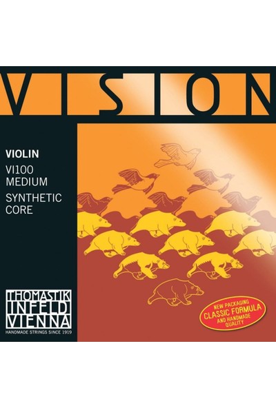 Thomastik Vision Vı 100 Keman Teli Thomastik Vision Vı 100 Keman Teli