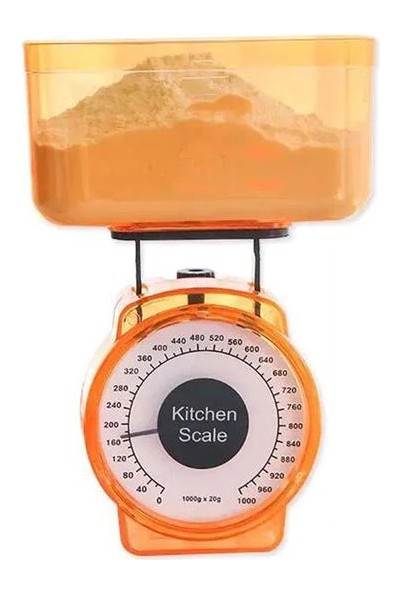Depolife Ölçekli Hassas Mekanik Mutfak Tartısı - 1 kg