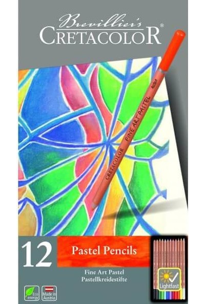 Cretacolor Fine Art Pastel Pencils 12 Renk Cretacolor Fine Art Pastel Pencils 12 Renk