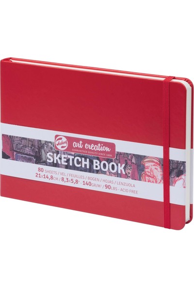 Talens Art Creation Sketch Book Kırmızı 140 gr 14,8 x 21 cm 80 Yaprak Talens Art Creation Sketch Book Kırmızı 140 gr 14,8 x 21 cm 80 Yaprak