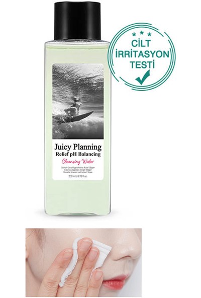 MISSHA Kuru ve Hassas Ciltler Için Makyaj Temizleme Suyu 200ML Juicy Planning Relief Cleansing Water MISSHA Kuru ve Hassas Ciltler Için Makyaj Temizleme Suyu 200ML Juicy Planning Relief Cleansing Water
