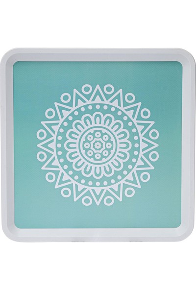 Zucci Alaçatı Kare Tepsi - Turkuaz