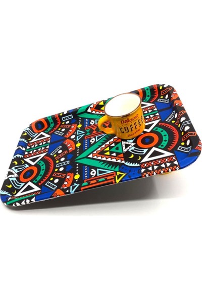 Zucci Deri Kaydırmaz Tepsi