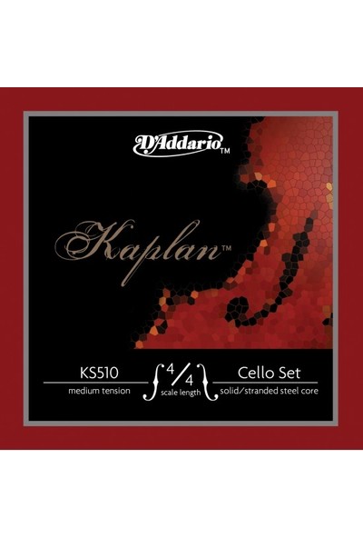Cello Tel Seti, Kaplan, 4/4 Scale, Medıum Tensıon, Cello Tel Seti, Kaplan, 4/4 Scale, Medıum Tensıon,