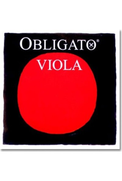 Pirastro Obligato A ( La ) Tek Viyola Teli 321121 Pirastro Obligato A ( La ) Tek Viyola Teli 321121