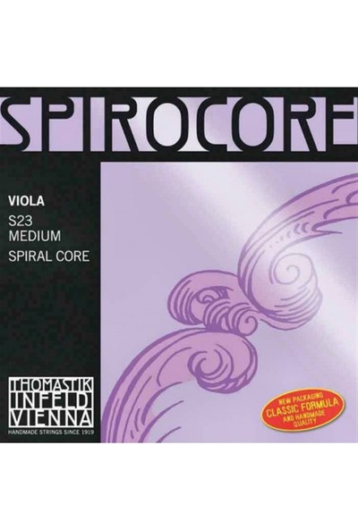 Thomastik Spirocore Set Viyola Teli S23 Thomastik Spirocore Set Viyola Teli S23