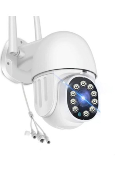 Sarftech TYC001768149 360° Gece Görüşlü Hareket Sensörlü Ip Güvenlik Kamerası