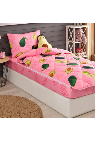 Vagonik Özel Tasarım Yorganlı Çocuk Uyku Seti