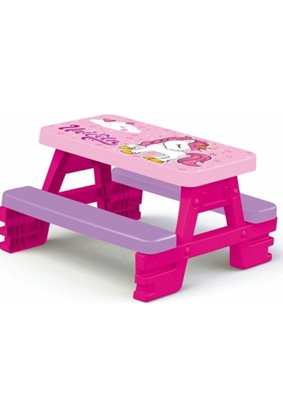 Dolu Oyuncak Çocuk Piknik ve Aktivite Masası Dolu Oyuncak Çocuk Piknik ve Aktivite Masası
