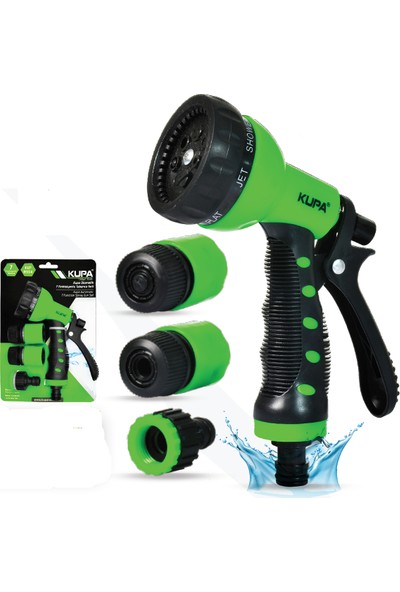 Kupa Otomatik 7 Fonksiyonlu Tabanca Seti Kupa Otomatik 7 Fonksiyonlu Tabanca Seti