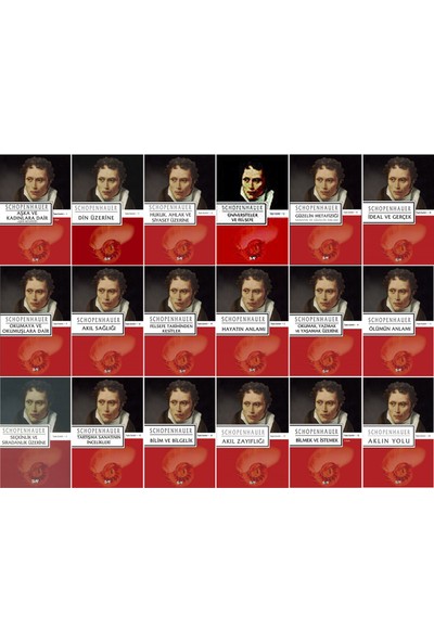 Arthur Schopenhauer 18 Kitap Felsefe Seti Arthur Schopenhauer 18 Kitap Felsefe Seti