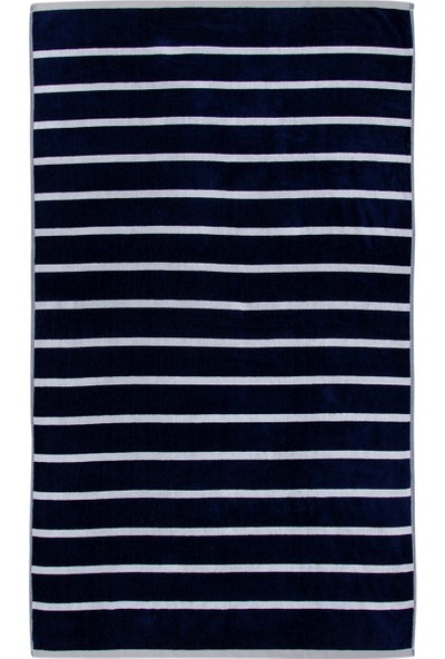 Homelover Plaj Havlusu 90X160 Lacivert - Beyaz Sailor %100 Pamuk Homelover Plaj Havlusu 90X160 Lacivert - Beyaz Sailor %100 Pamuk