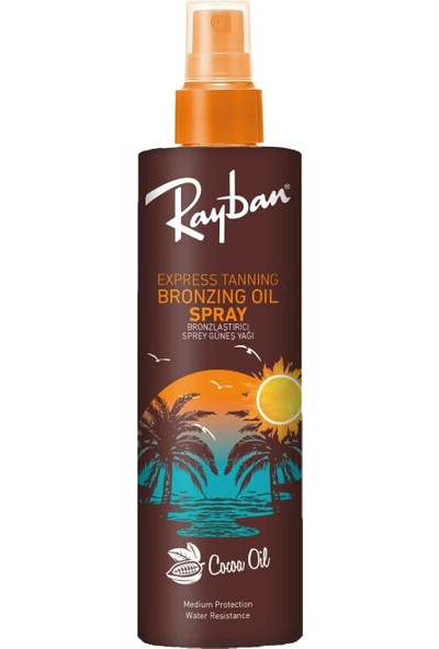 Rayban Broznlaştırıcı Güneş Yağı Kakao 100 ml
