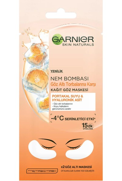 Garnier Nem Bombası Göz Portakal