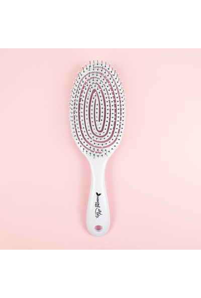 Nascita Pro Üç Boyutlu Oval Saç Fırçası-03 Beyaz Nascita Pro Üç Boyutlu Oval Saç Fırçası-03 Beyaz