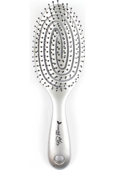 Nascita Pro Üç Boyutlu Oval Saç Fırçası-04 Gümüş Nascita Pro Üç Boyutlu Oval Saç Fırçası-04 Gümüş