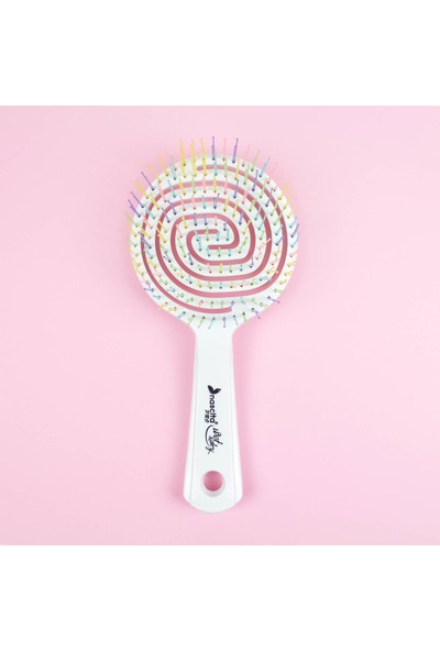 Nascita Pro Üç Boyutlu Oval Saç Fırçası-05 Beyaz Nascita Pro Üç Boyutlu Oval Saç Fırçası-05 Beyaz