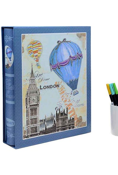 Nobbystar 200'LÜK Kutulu Fotoğraf Albümü