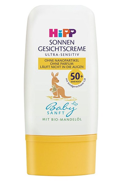 Hipp Çocuk Güneş Kremi Babysanft Yüz Için 30 ml
