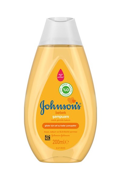 Johnsons Baby Johnsons Bebek Şampuan 200 ml Johnsons Baby Johnsons Bebek Şampuan 200 ml