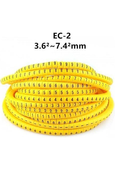 YKA Kablo Numaratörü (1000 Adet) YKA Kablo Numaratörü (1000 Adet)