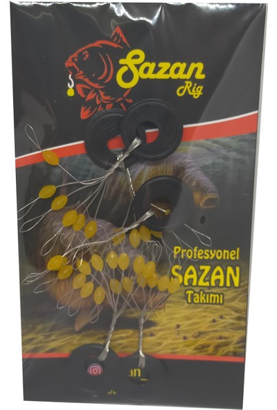 Sazan Rig Sarı Kauçuk Stoper Large (L) (30 Adet) Sazan Rig Sarı Kauçuk Stoper Large (L) (30 Adet)