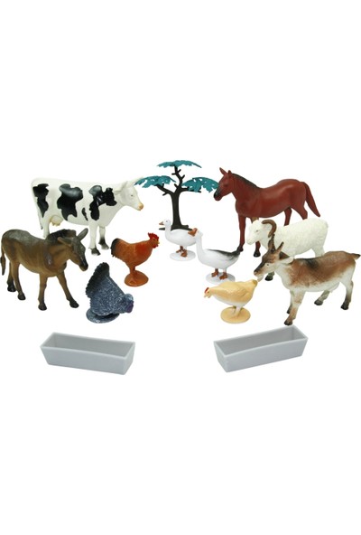 Vardem Oyuncak 13 Parça Özel Kovasında Çiftlik Hayvanları Vardem Oyuncak 13 Parça Özel Kovasında Çiftlik Hayvanları