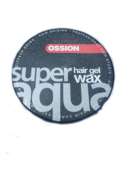 Morfose Ossıon Super Hair Gel Aqua Wax 150ML Siyah