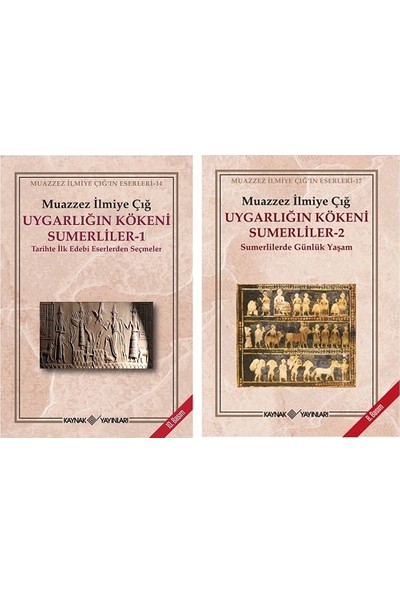Uygarlığın Kökeni Sumerliler 2 Kitap Takım - Muazzez Ilmiye Çığ