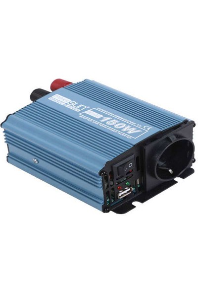 Mexxsun 150 Watt 12 Volt Inverter (2 Yıl Garantili)=